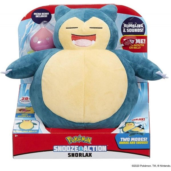 Pokemon Snooze Action Snorlax – PCMerch
